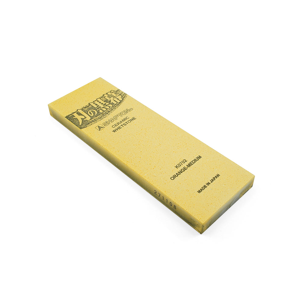 Shapton Kuromaku Japanese Whetstone #1000 Grit (Orange) K0702 Shapton ...